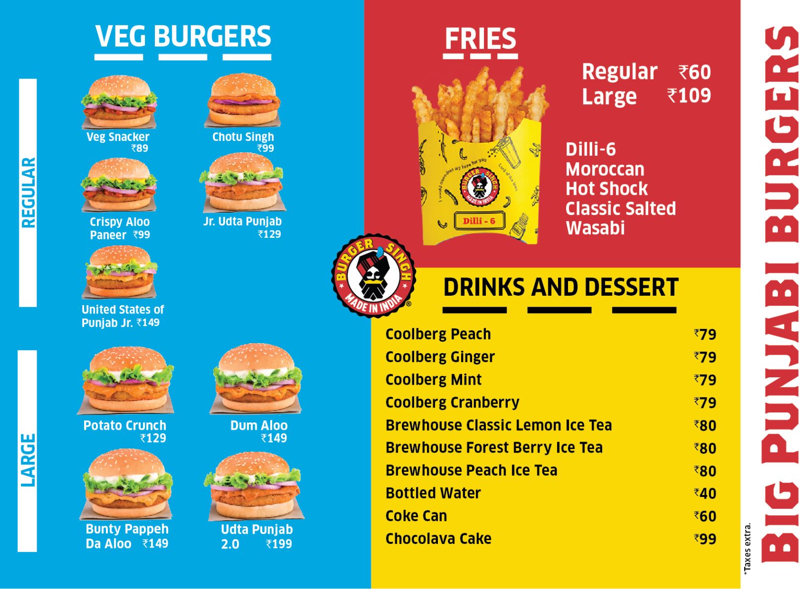 Burger Singh, India | Get Awesome Deals