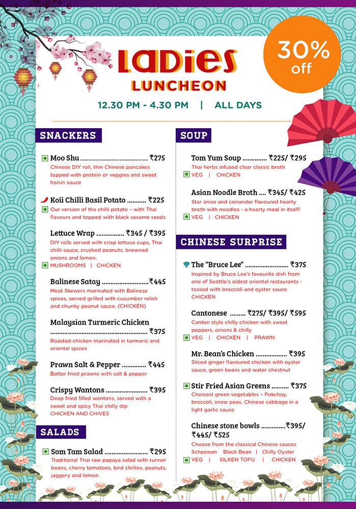 Master Koii | Get our menu